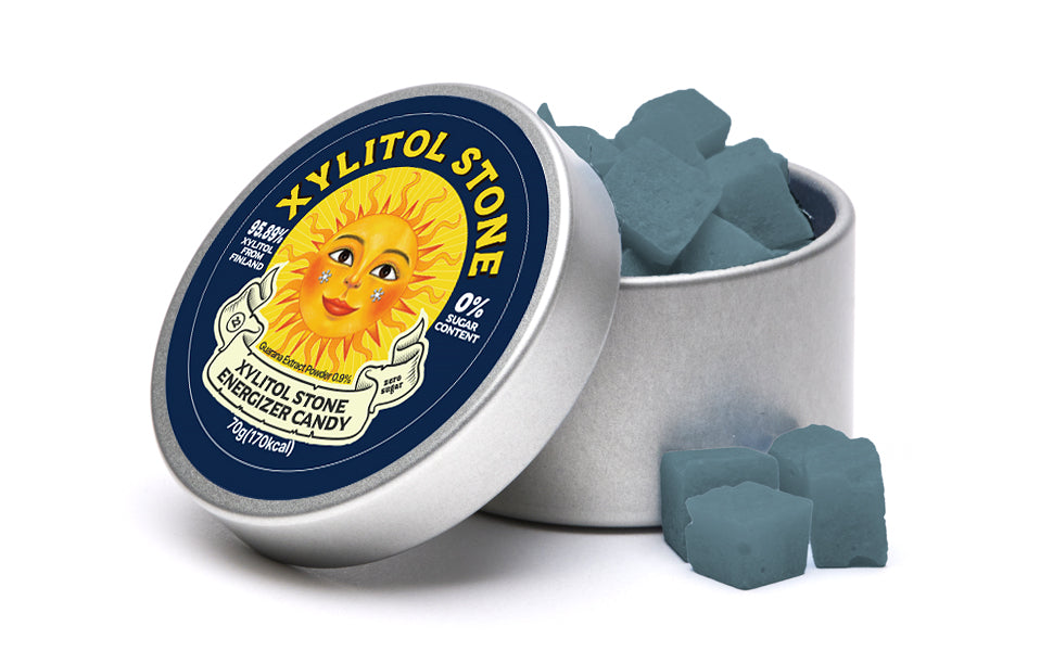 Xylitol Stone | Delicious Sugar Free Candy | 100% Finnish Xylitol Mint