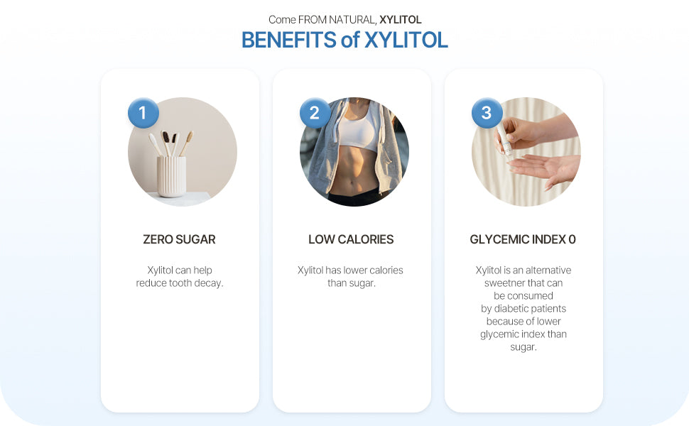 Xylitol Stone Zesty Bubbles: The Perfect Sugar-Free Candy for Health-C