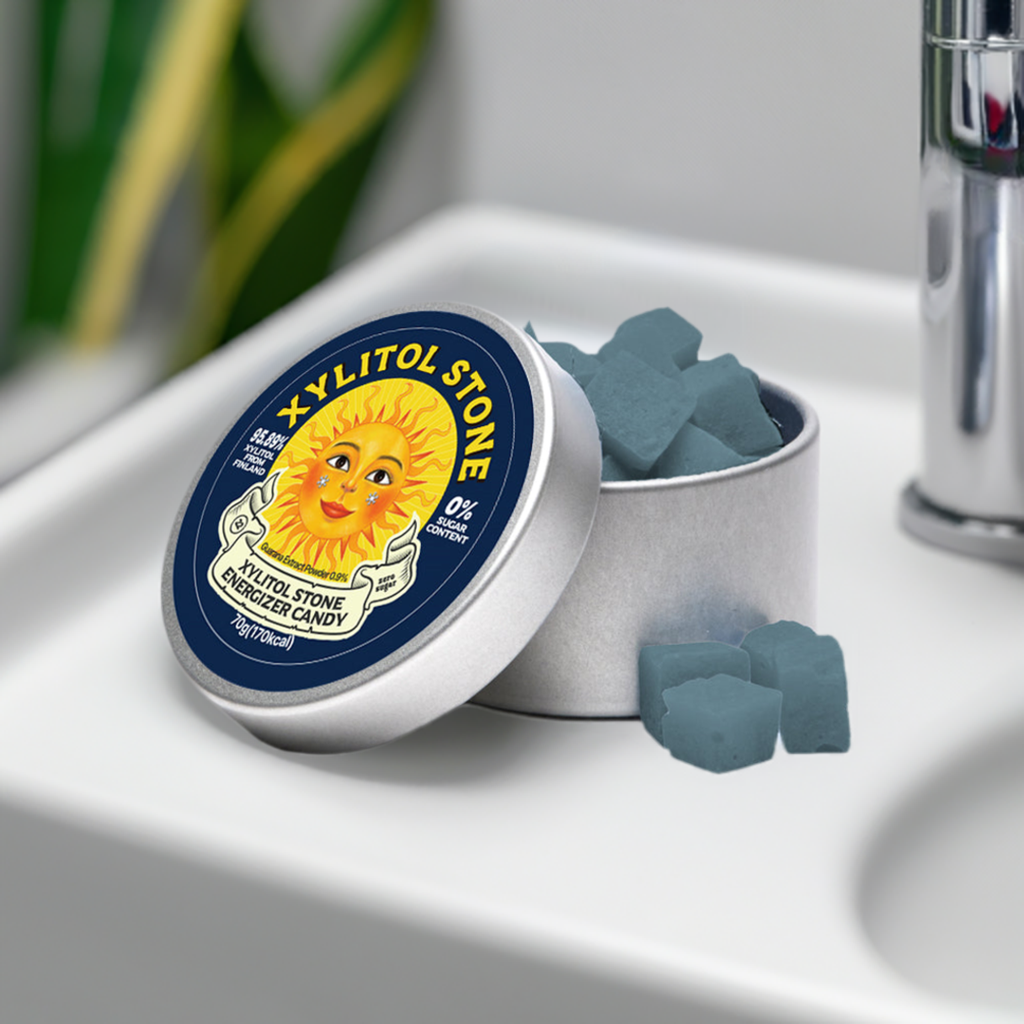 Xylitol Stone Sugar Free Candy | 100% Finnish Xylitol Mints | Health C